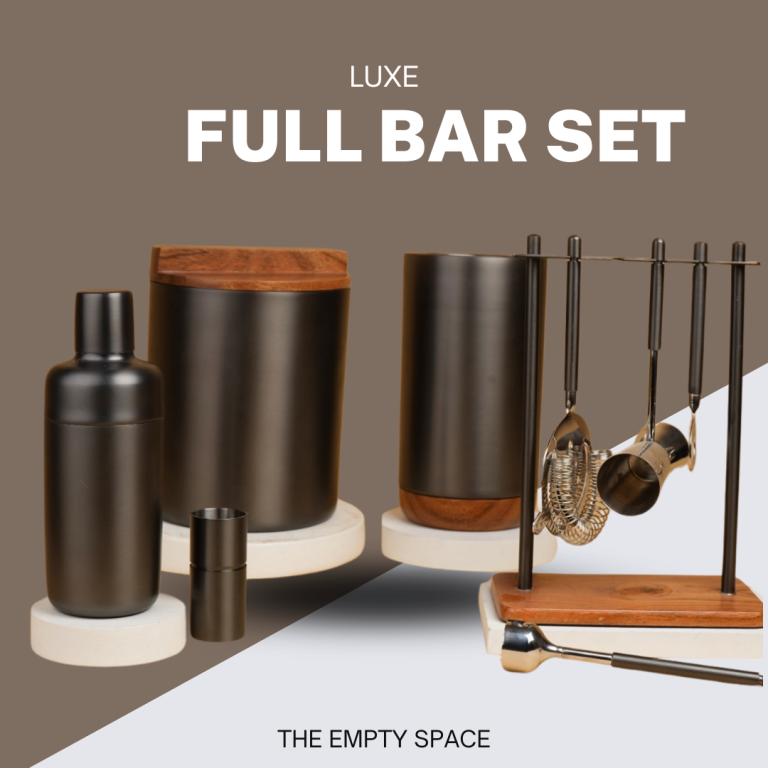 Graphite Infused Bar Set - home bar accessories made of stainless steel ...